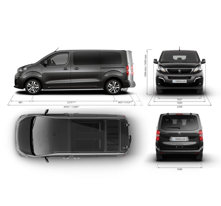 PEUGEOT e-Traveller Business | 9-seat electric minibus