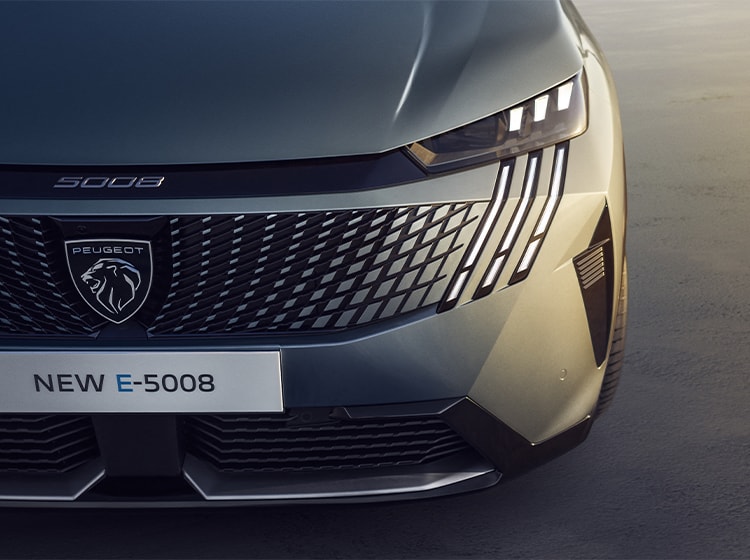 New PEUGEOT E-5008 | Class-Above Large 7-Seater SUV | All-Electric ...