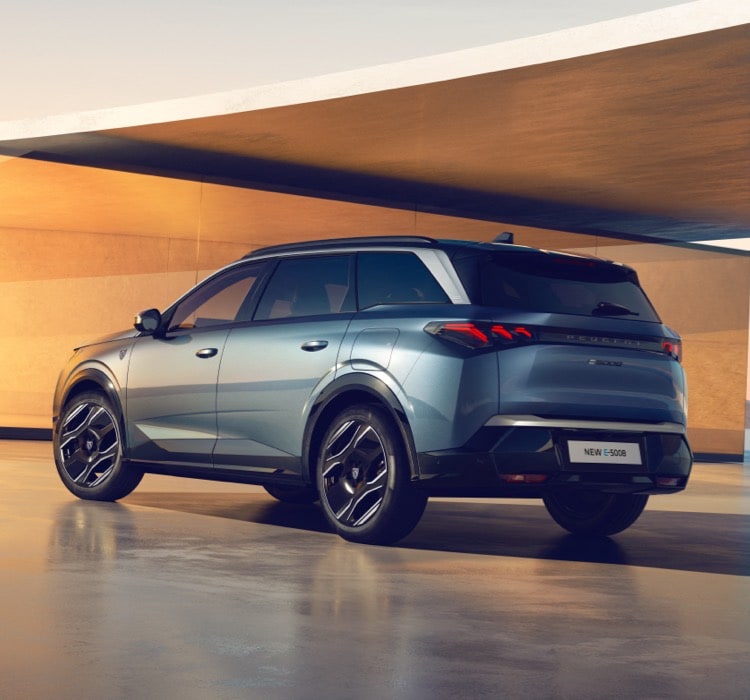 New PEUGEOT E-5008 | Class-Above Large 7-Seater SUV | All-Electric ...