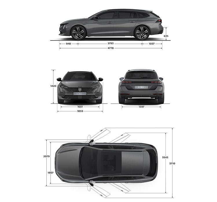 New Peugeot 508 SW & 508 SW Plug-In Hybrid | Peugeot UK